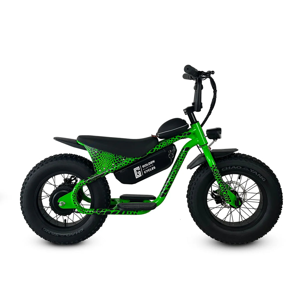 Golden Cycles Big Boy E-Bike Green Snake – Mr. Bikes