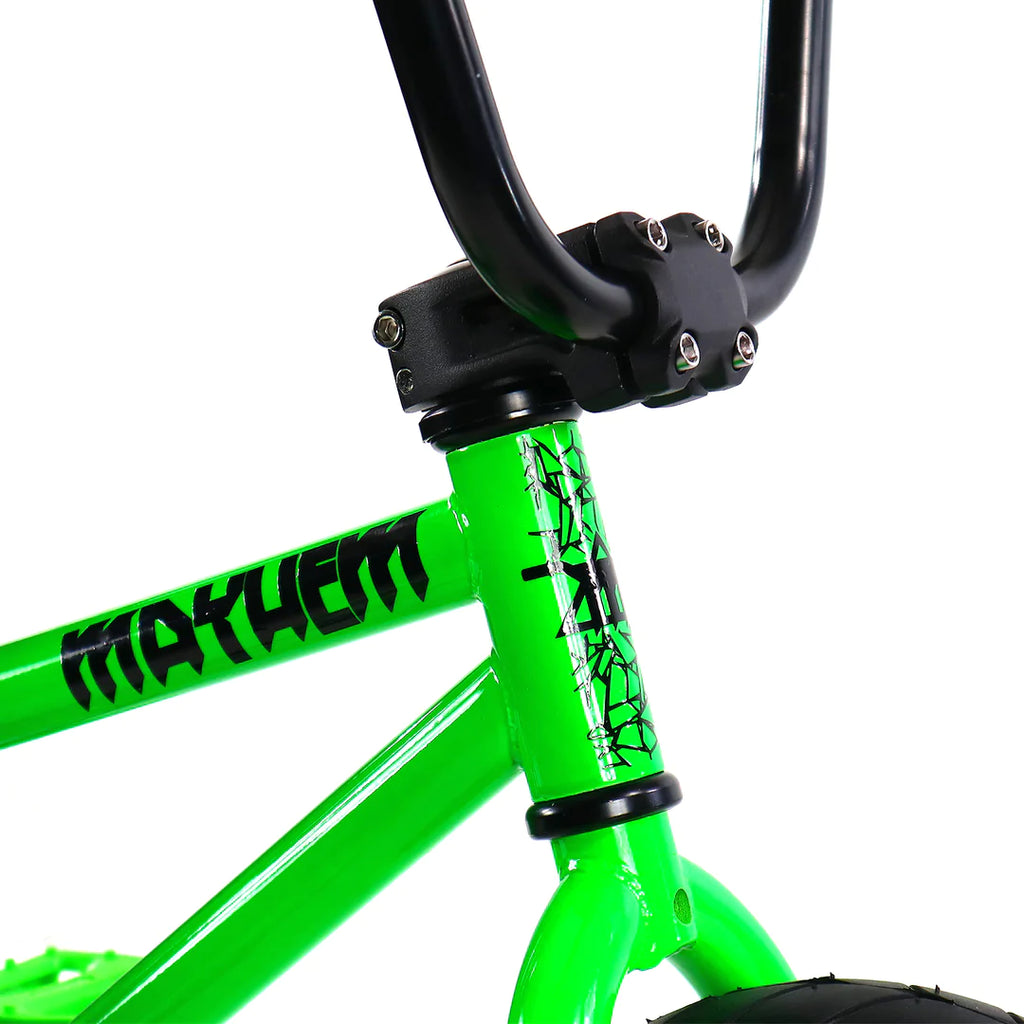 Mayhem Mini BMX Bike Monster Green // 20% off Mr. Bike Shop – Mr. Bikes